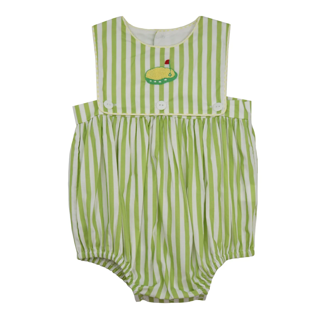 Jack Bubble - Bermuda Stripe with Golf – Pitterpattercarolinesaiken